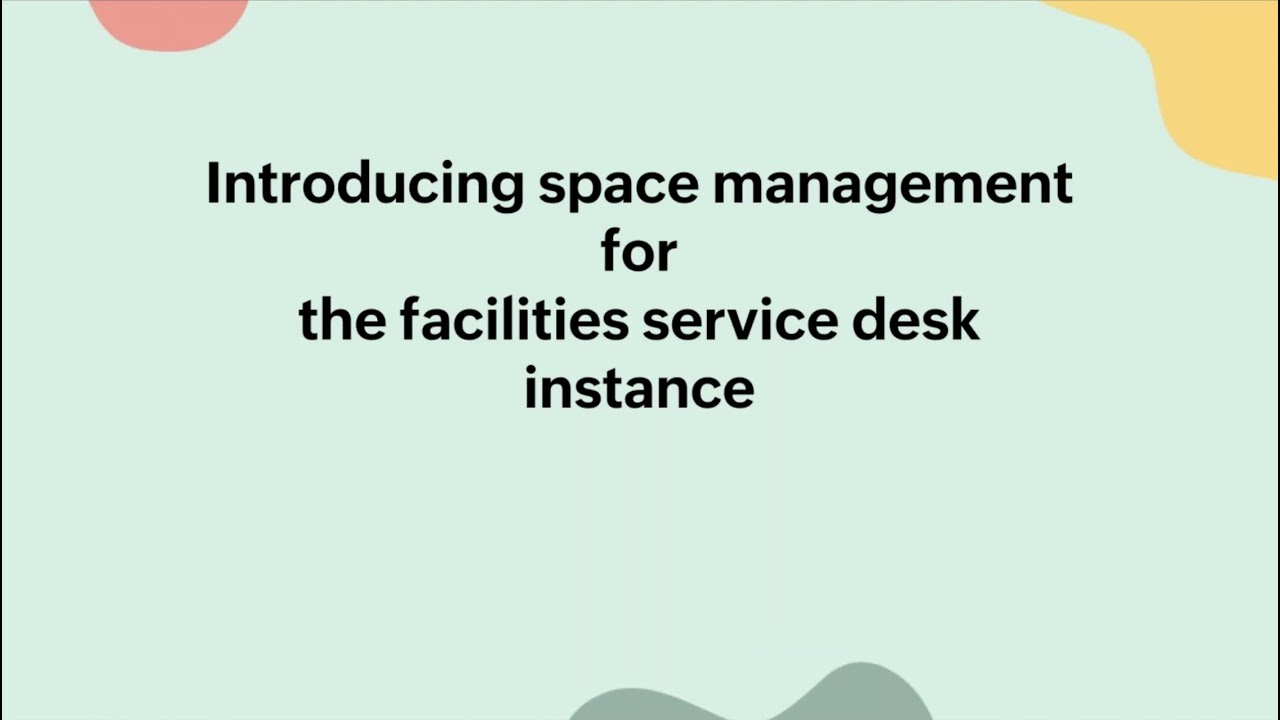 Space Management Training in ServiceDesk Plus (2021)