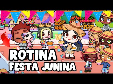 ROTINA FESTA JUNINA NA ESCOLA | AVATAR WORLD ROTINAS E HISTÓRIAS