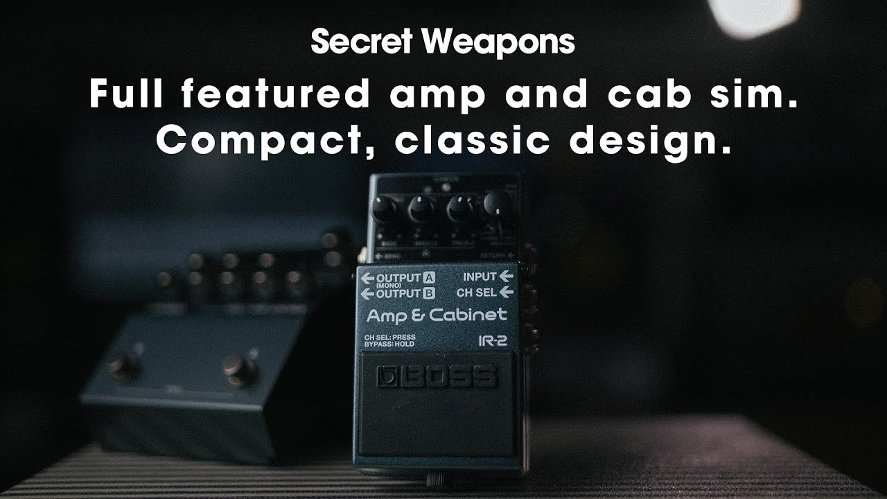 Introducing the BOSS IR-2 Amp & Cabinet | Secret Weapons Demo & Review