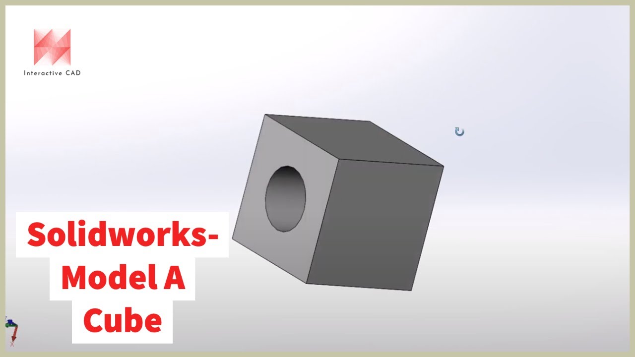 Solidworks 3D Modelling Tutorial- How To Model A Simple Box