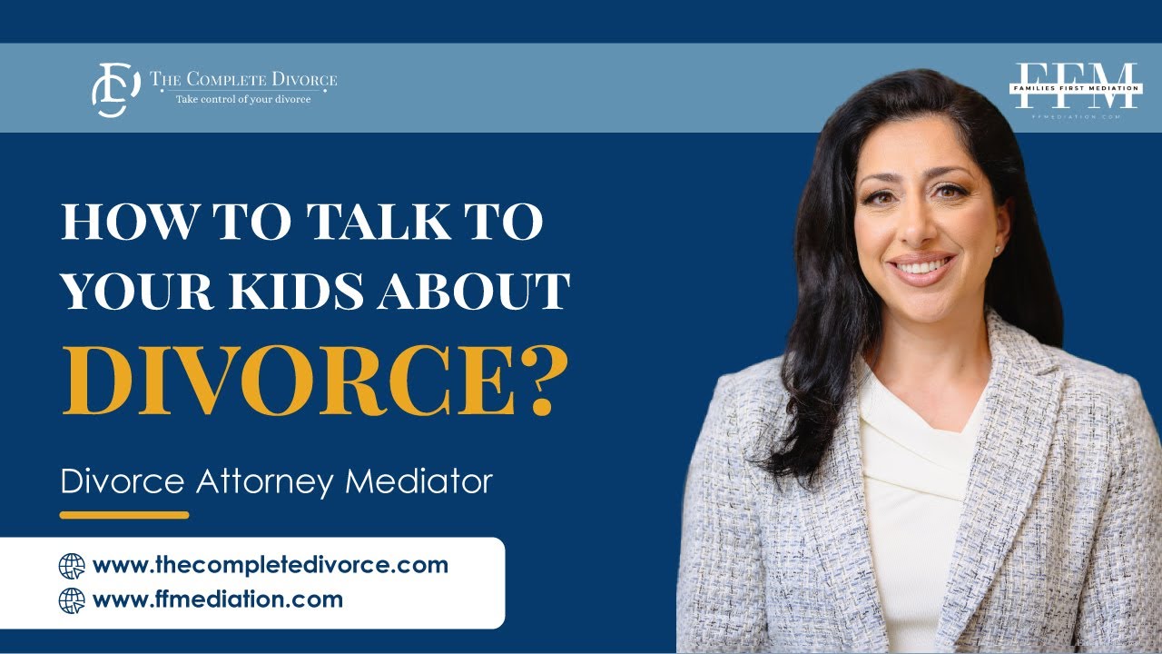How to Talk to Your Kids About Divorce Without Causing Trauma | Divorce with Dina