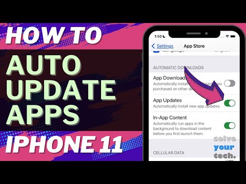 How to Update Apps Automatically on iPhone 11