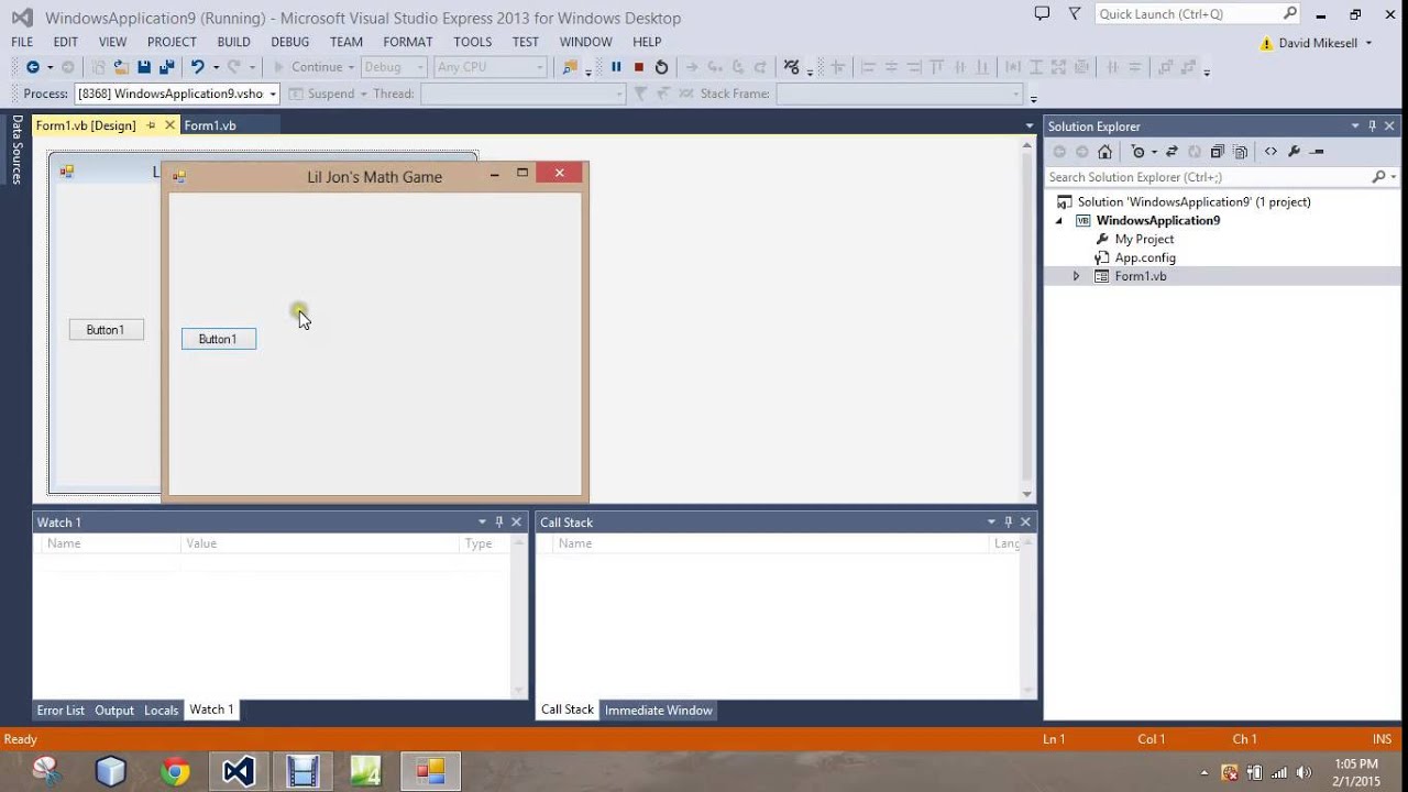 VB Printing an Entire Array