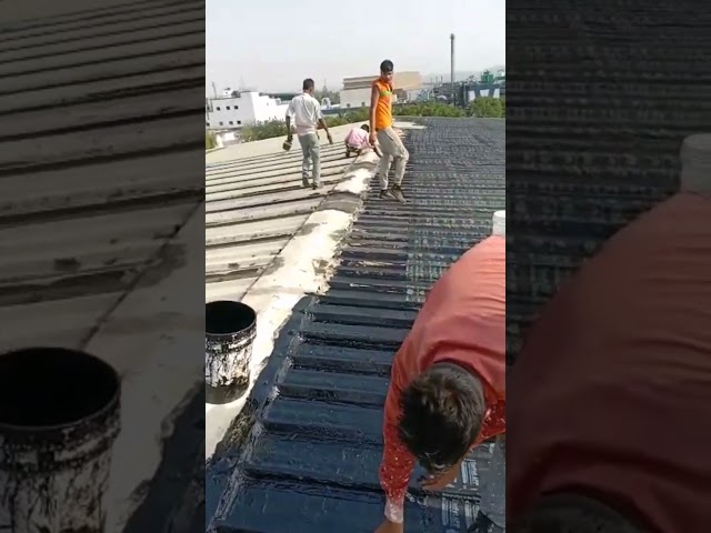 Bitumen Based Elastomeric Coating - Cold Applied Water Based Bituminous ...