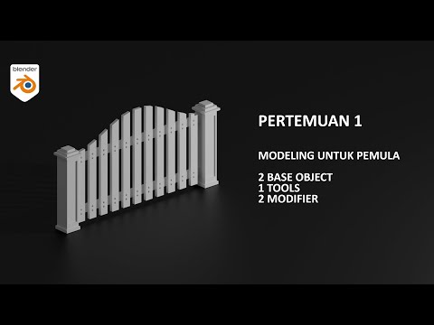 Tutorial Blender Untuk Pemula 2025 | Modeling