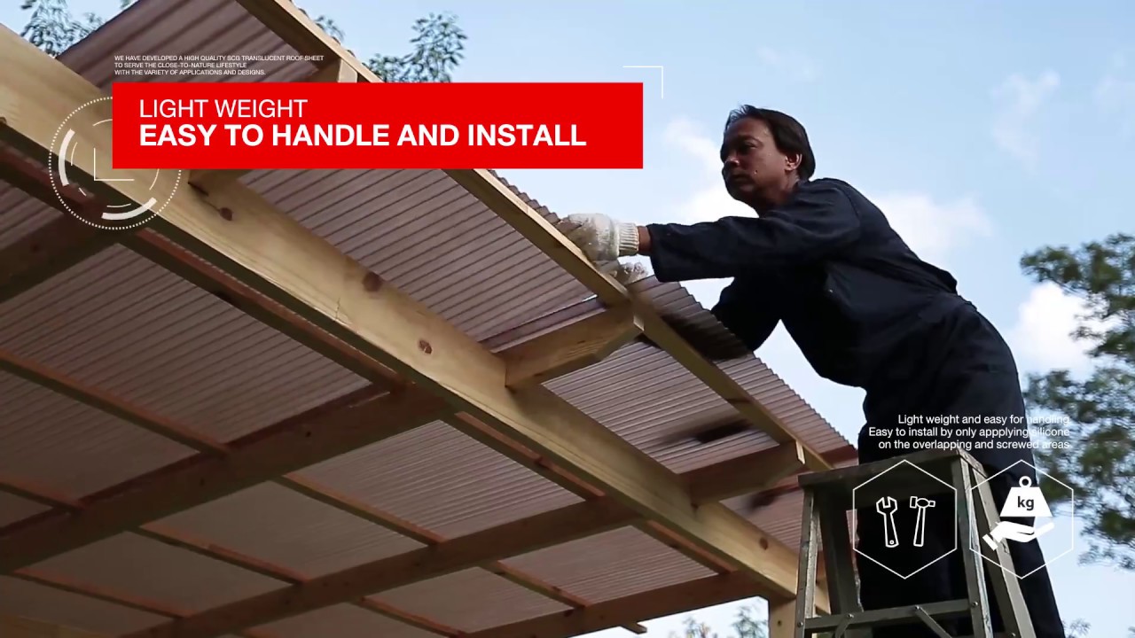 Translucent Roof Sheet and Shading Panel by SCG