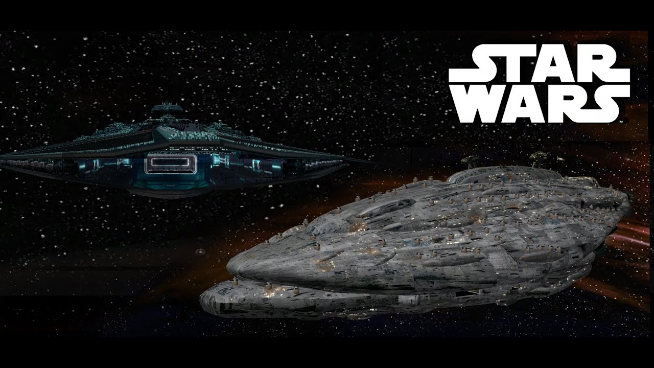 New Viscount vs Dominance Super Star Destroyer (Advanced-Executor class) #starwars