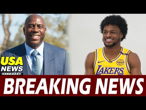 Magic Johnson Praises Lakers' Bronny James Development Plan