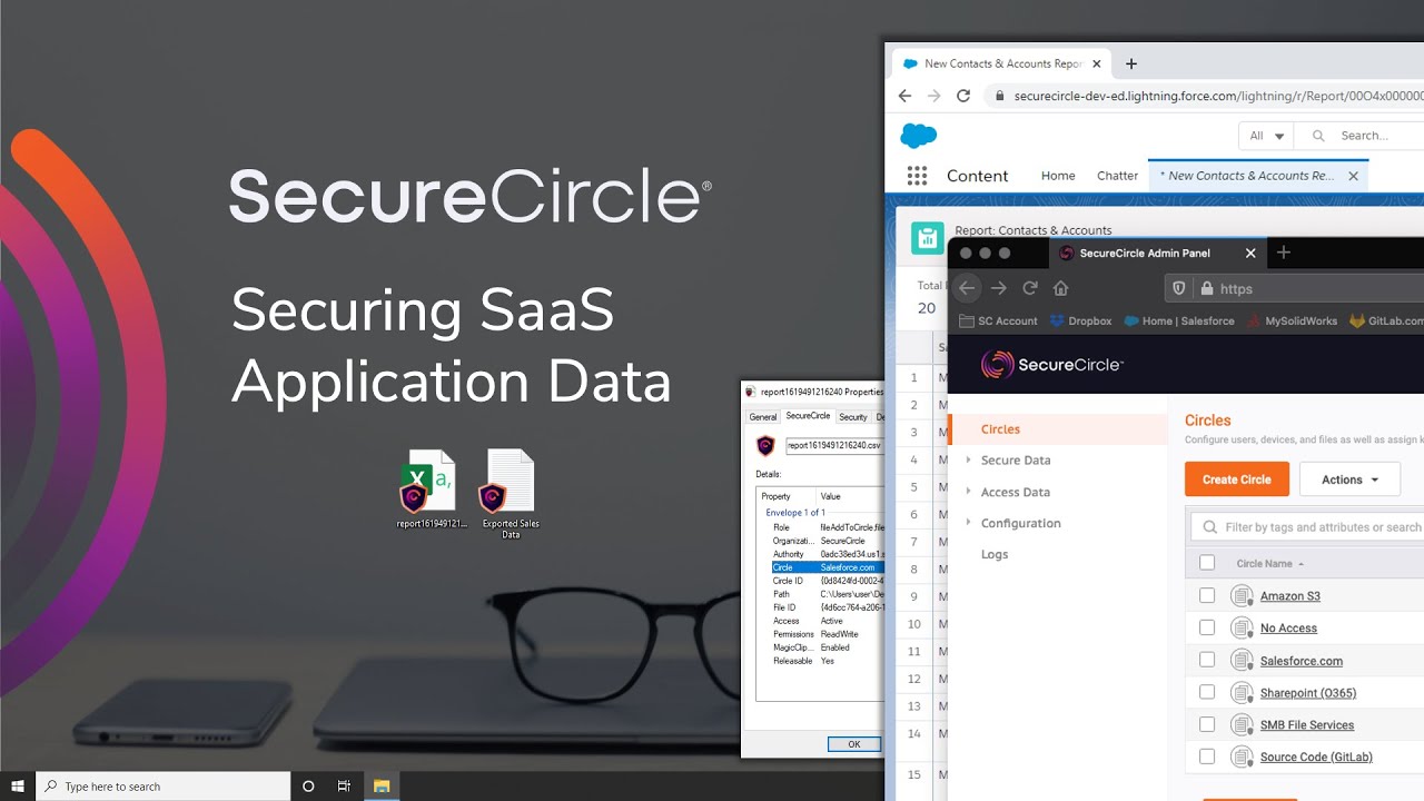 SecureCircle Securing SaaS Application Data