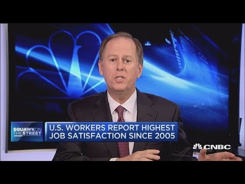 US workers report highest job satisfaction since 2005