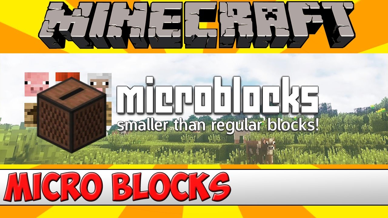 Minecraft Bukkit Plugin - Micro Blocks - Tutorial