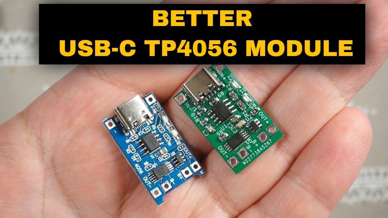 USB-C TP4056 Module That Works! | PCB From PCBWAY.COM