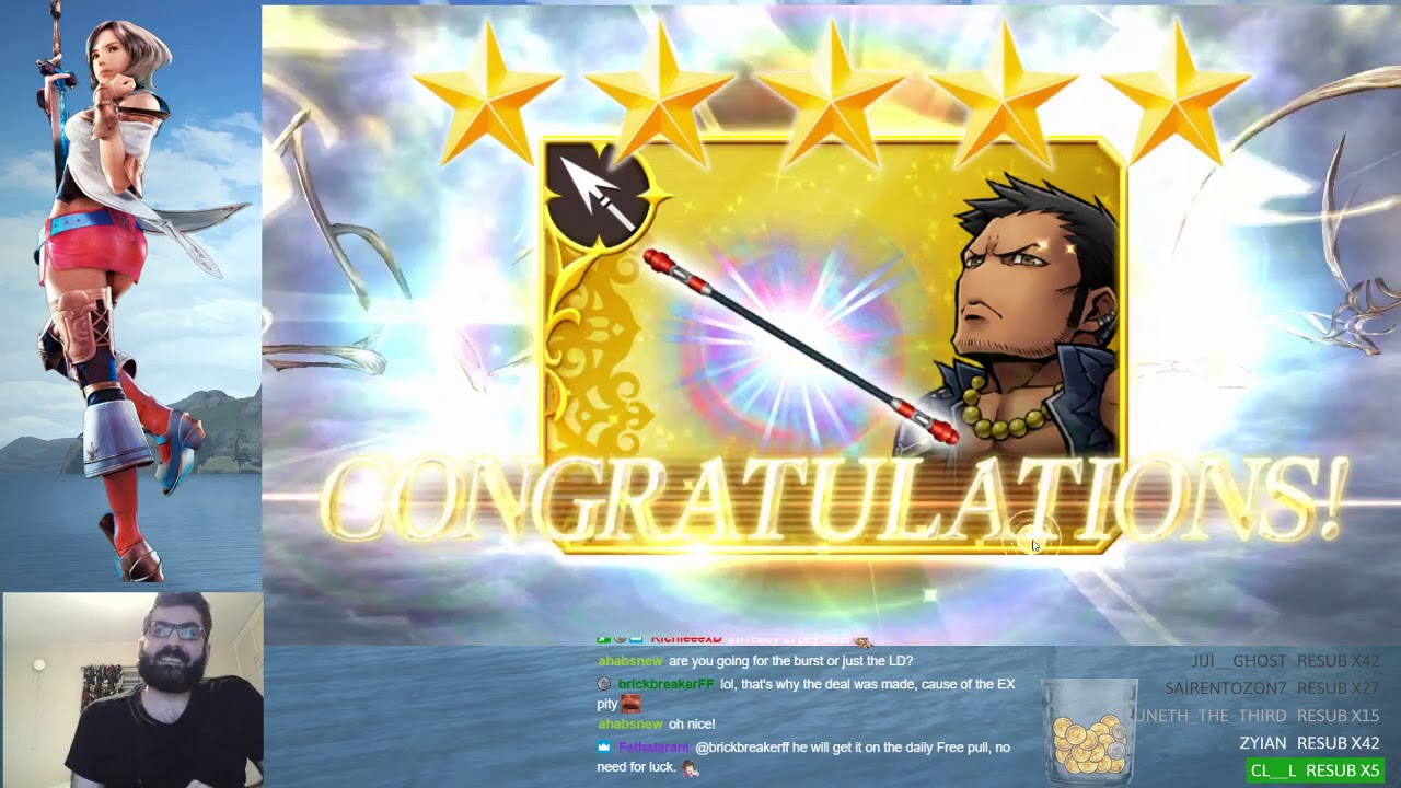 Dissidia Final Fantasy Opera Omnia - Lightning LD BT Pulls