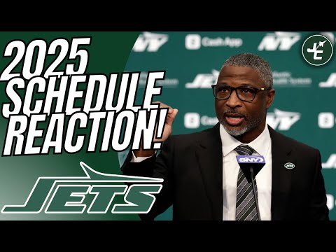 New York Jets FULL 2025 SCHEDULE Reaction & Break Down | 2025 NFL Off-Season
