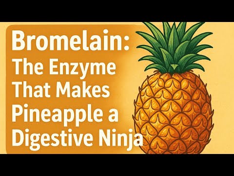 Bromelain: The Enzyme That Makes Pineapple a Digestive Ninja
