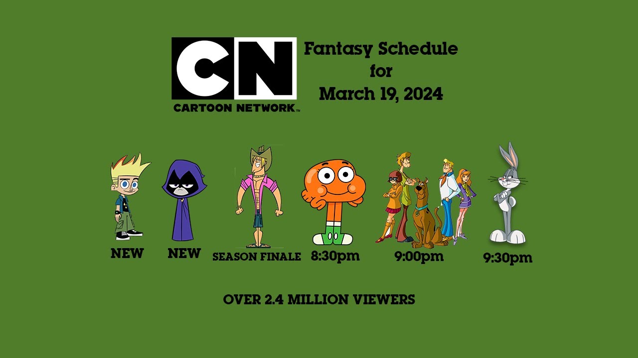 Cartoon Network Fantasy Next Bumpers for March 19, 2024