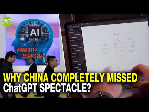 China is unlikely to create its own version of chatGPT even though leads AI tech in some aspects