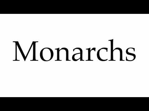 How to Pronounce Monarchs