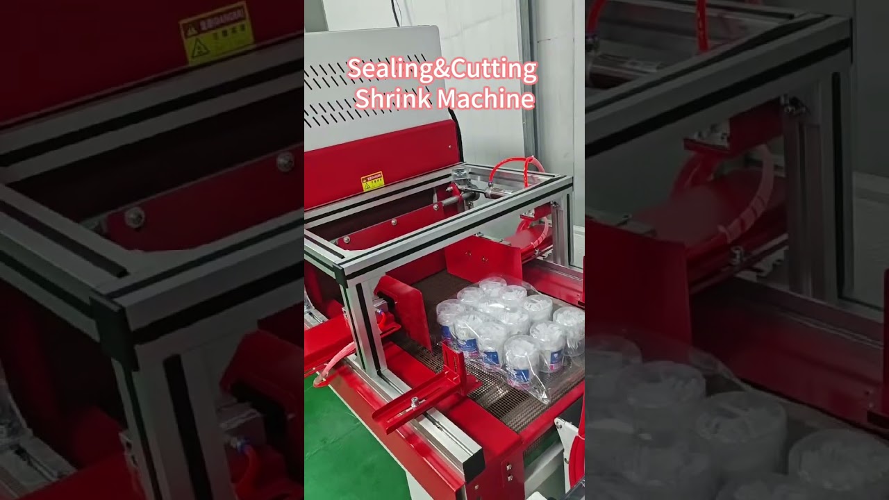 Sealing & Cutting Shrink Machine | Automatic Shrink Packaging Solution