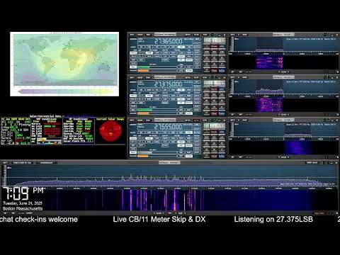 Live CB Radio Videogates Skip & DX 0600 - WE GOT THE DX!