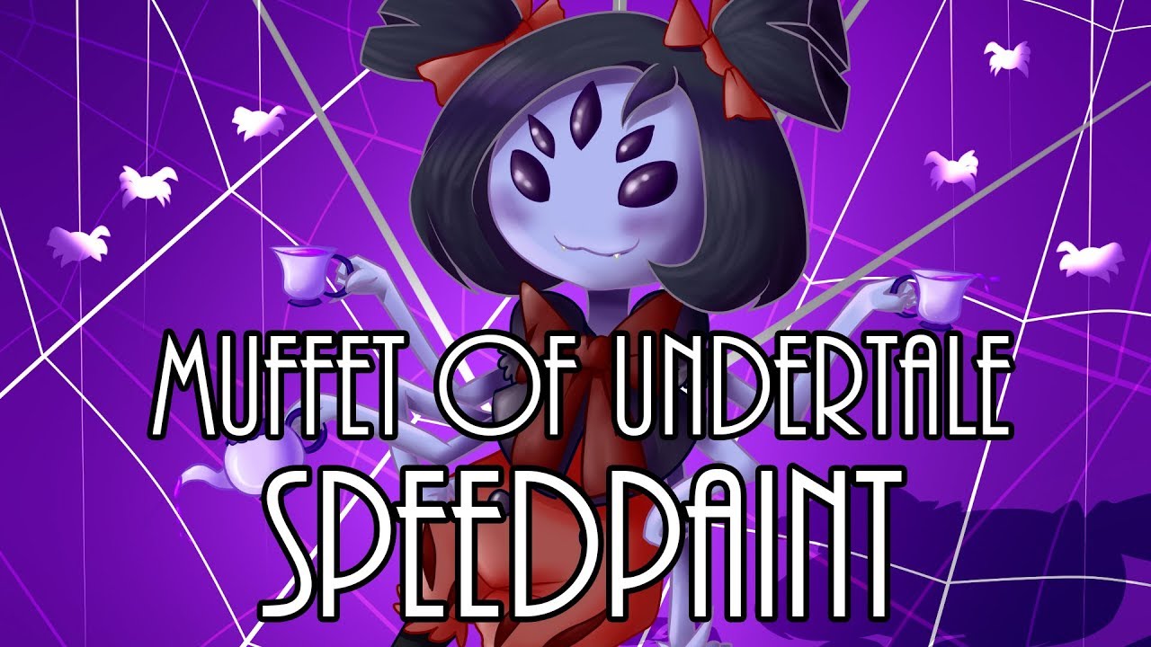 SpeedPaint [Undertale] Muffet