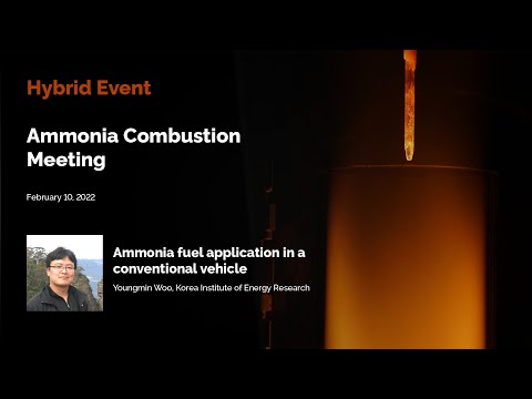 Ammonia fuel application in a conventional vehicle | Ammonia Combustion Meeting, 2022