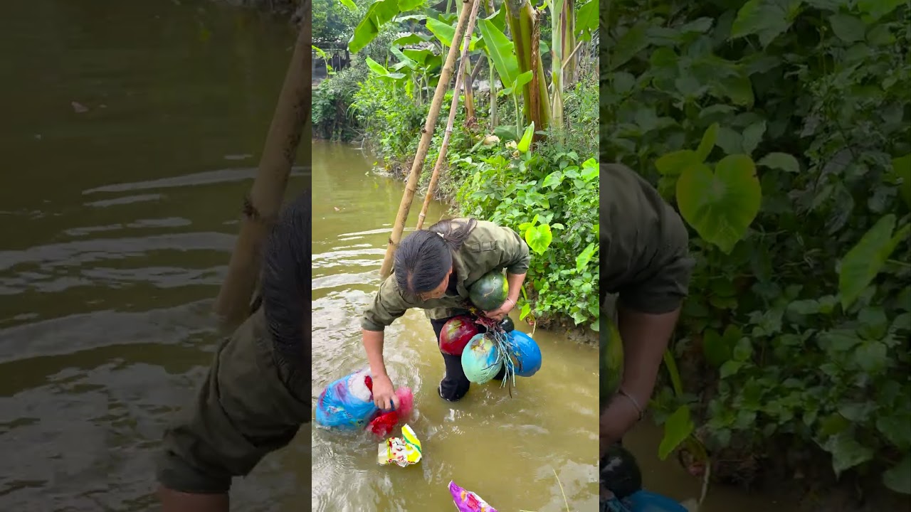 Survival skills: SIMPLE but VERY USEFUL with watermelon