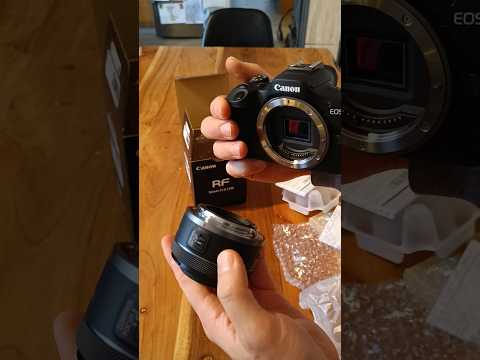 THE BEST BUDGET CAMERA IN 2024??? | CANON EOS R100 RF 50MM F/1.8 STM #canon #canoneosr #mirrorless