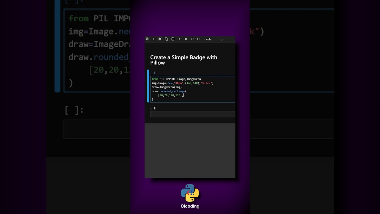 Create a Simple Badge with Pillow