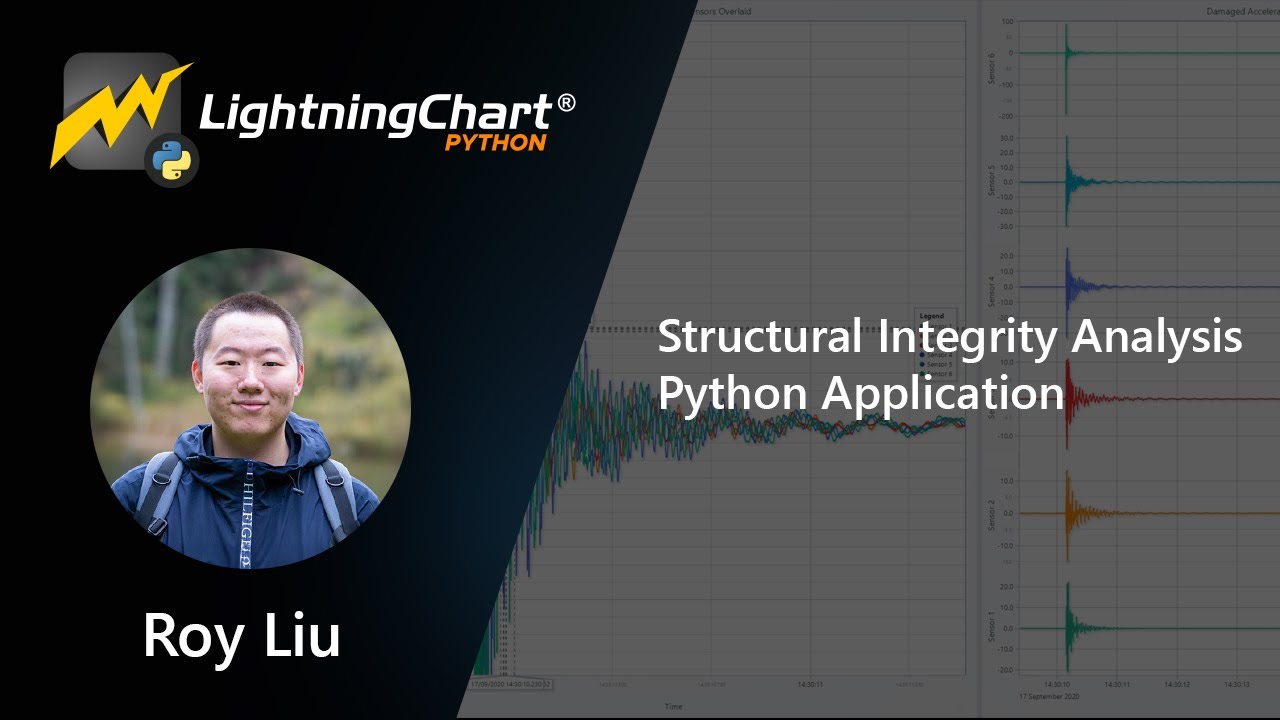 Structural Integrity Analysis Python Application #pythonprogramming | LightningChart Python