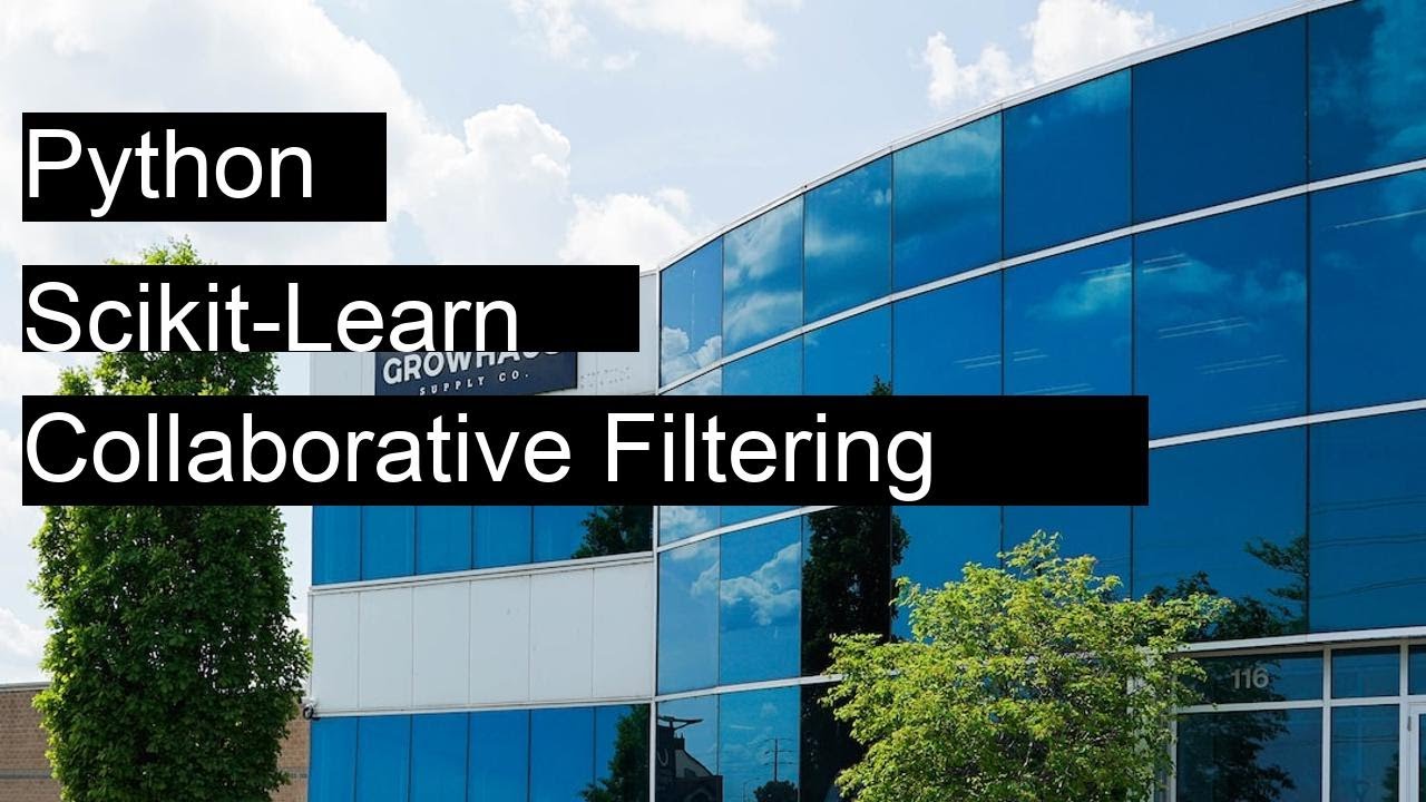 How to build a basic user-based collaborative filtering recommender system using Python and scikit-l