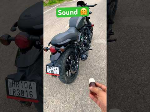Royal Enfield Hunter 350 Exhaust Sound #viral #trending #shorts