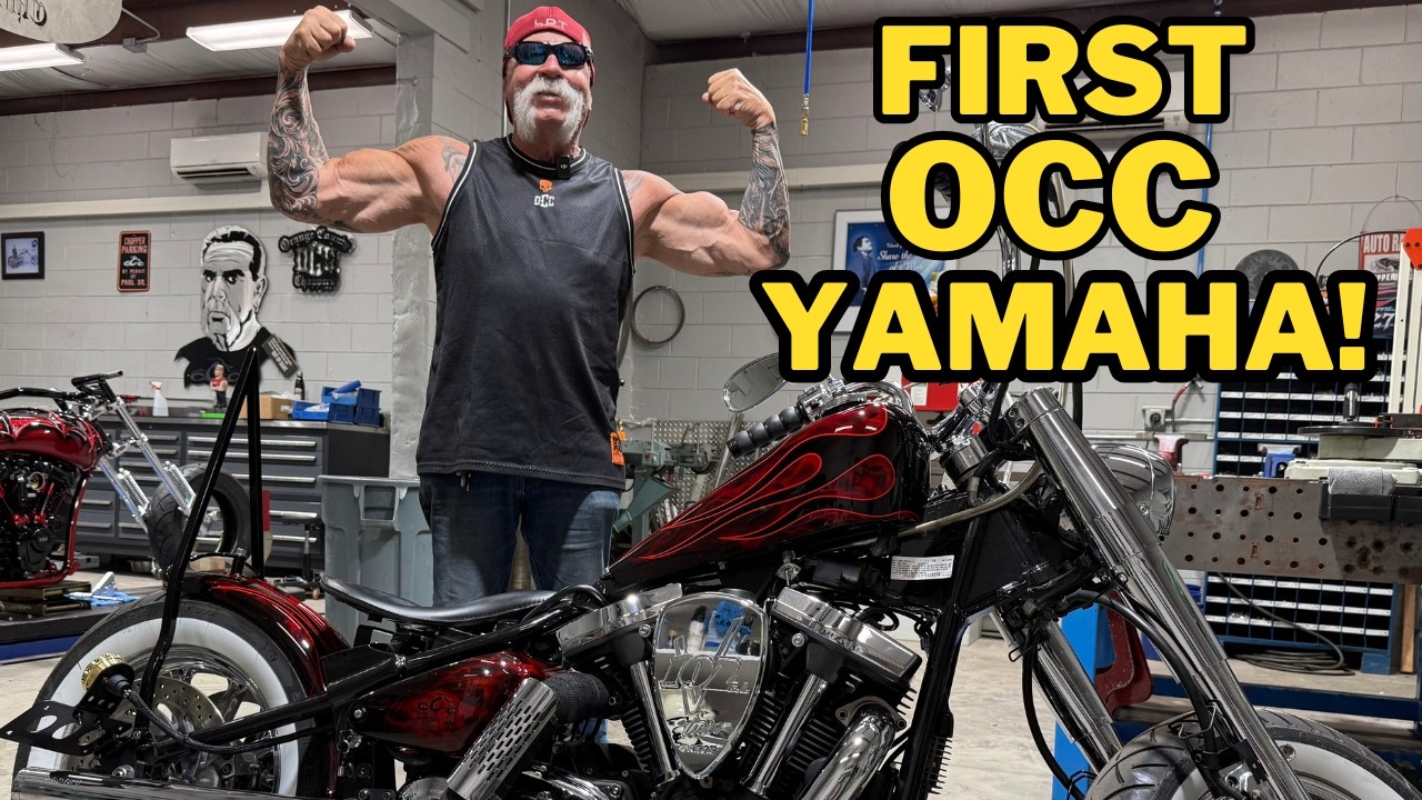 At Age 76 Orange County Choppers SHOCK Motorcycle World with 1st Ever YAMAHA Build!