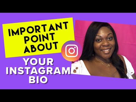 Importance of Your Instagram Bio | Social Media Tip