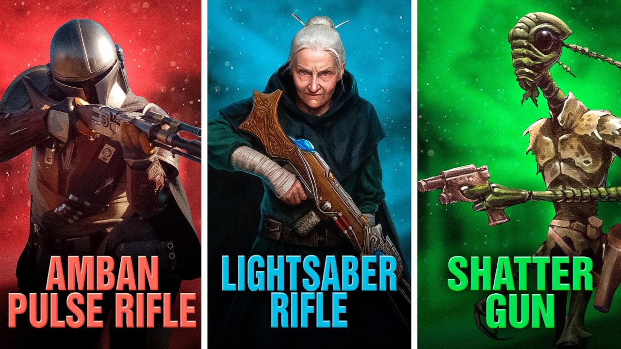 The 10 Most POWERFUL Blasters in ALL of Star Wars!