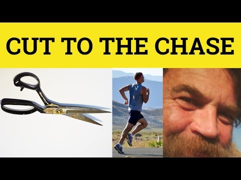 🔵 Cut to the Chase - Cut to the Chase Meaning and Examples - Idioms
