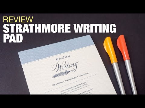 Review: Strathmore Writing Pad (Lined, 25% Cotton)