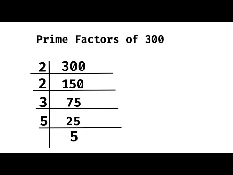 Find prime factors of 300. @SHSIRCLASSES .