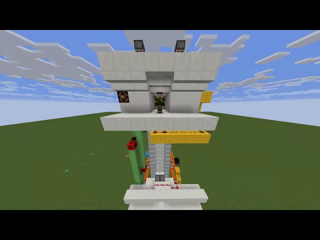 Advanced Realistic Elevator Minecraft Map