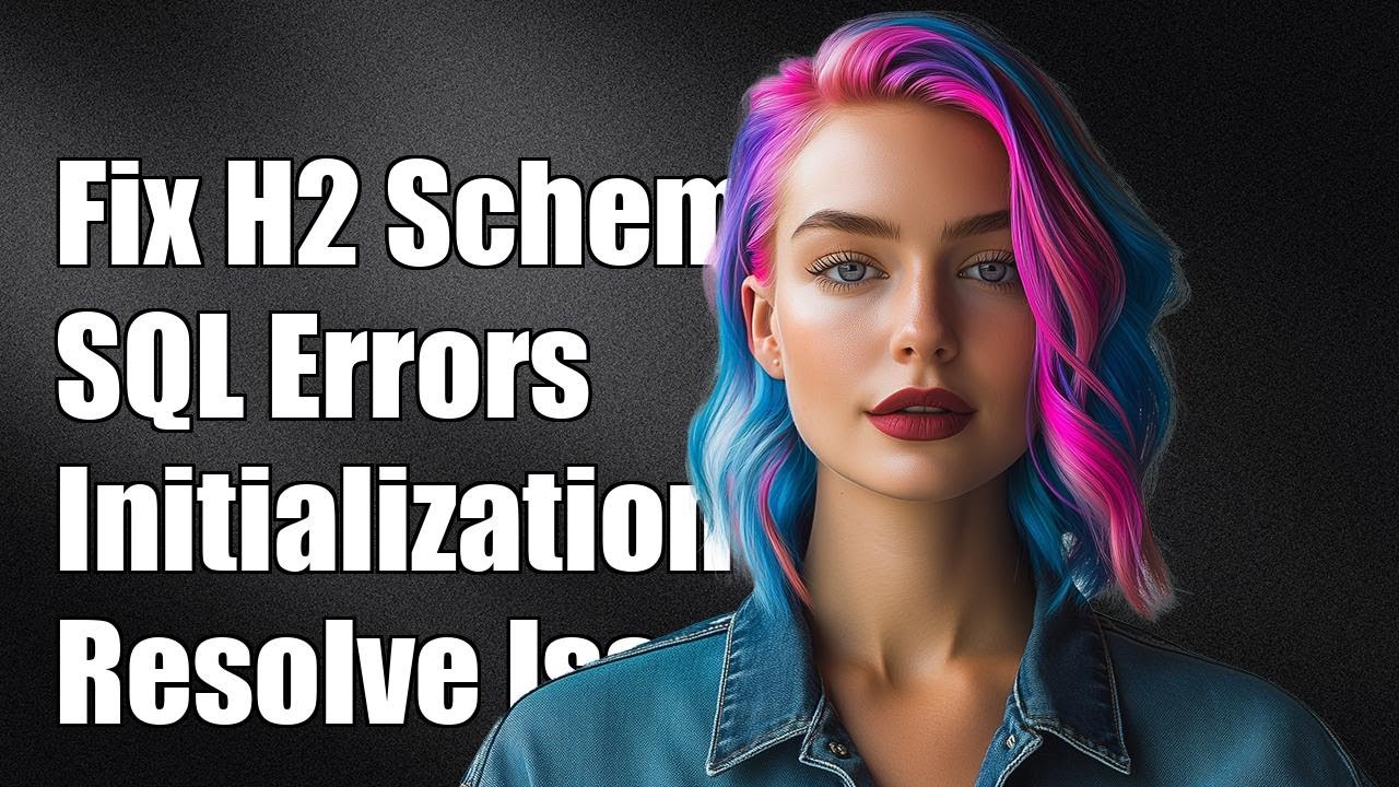 Fixing H2 Schema Initialization: Resolving SQL Syntax Errors Effectively