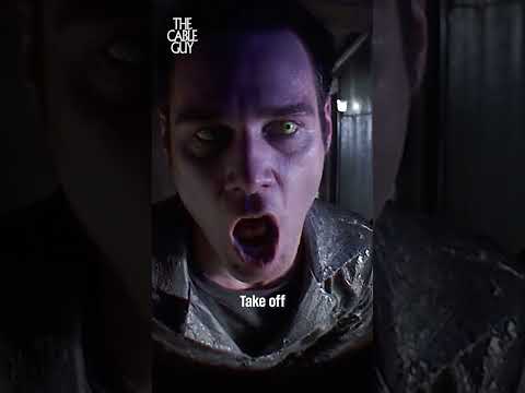 The Cable Guy: Scary Hallway Scene (Jim Carrey #movie #shorts #4k)