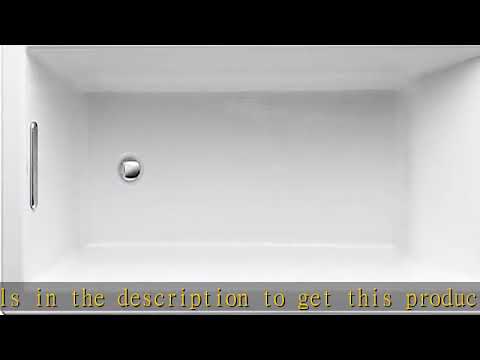KOHLER K-1121-0 Underscore Rectangle 60-Inch x 30-Inch drop-in bath, White