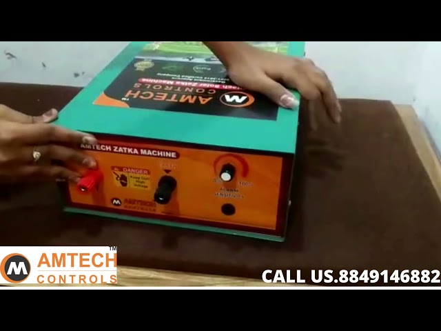 Solar Zatka Machine - AT-28 AC DC Zatka Machine Manufacturer from Ahmedabad