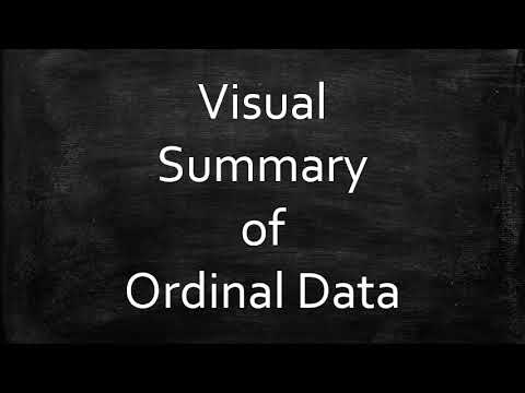 Visual Summary of Ordinal Data
