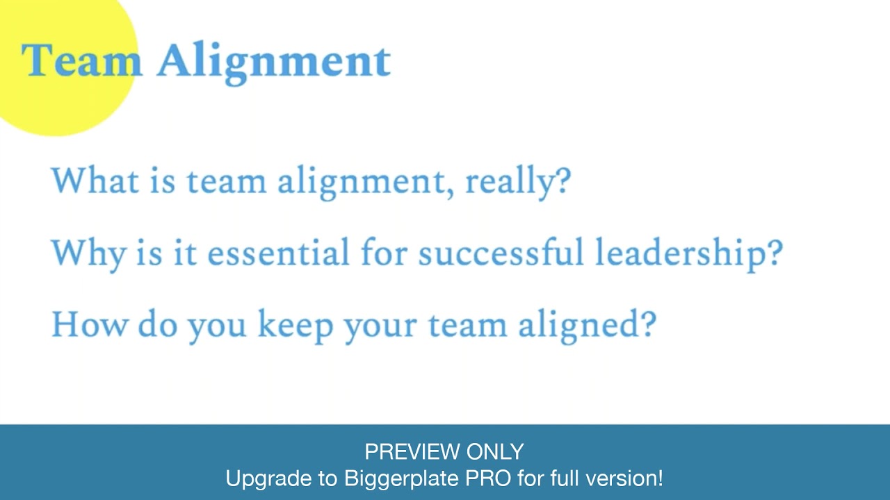 Mind Mapping for Team Alignment (PREVIEW)