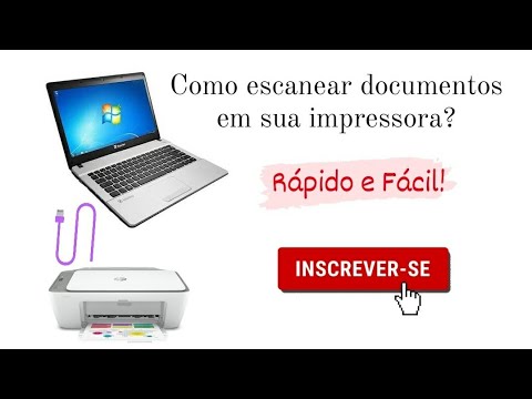 Como escanear um documento direto da sua impressora - digitalização - scanner - hp 2700