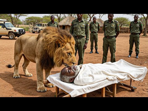 A Lion Attends His Savior's Funeral, You Won't Believe What He Did Next