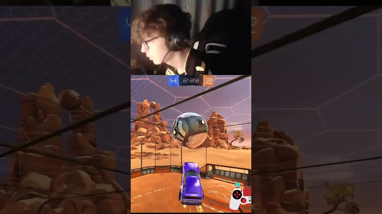 WTF ZEN 😳 #zenrl #vitality #rocketleague #shorts