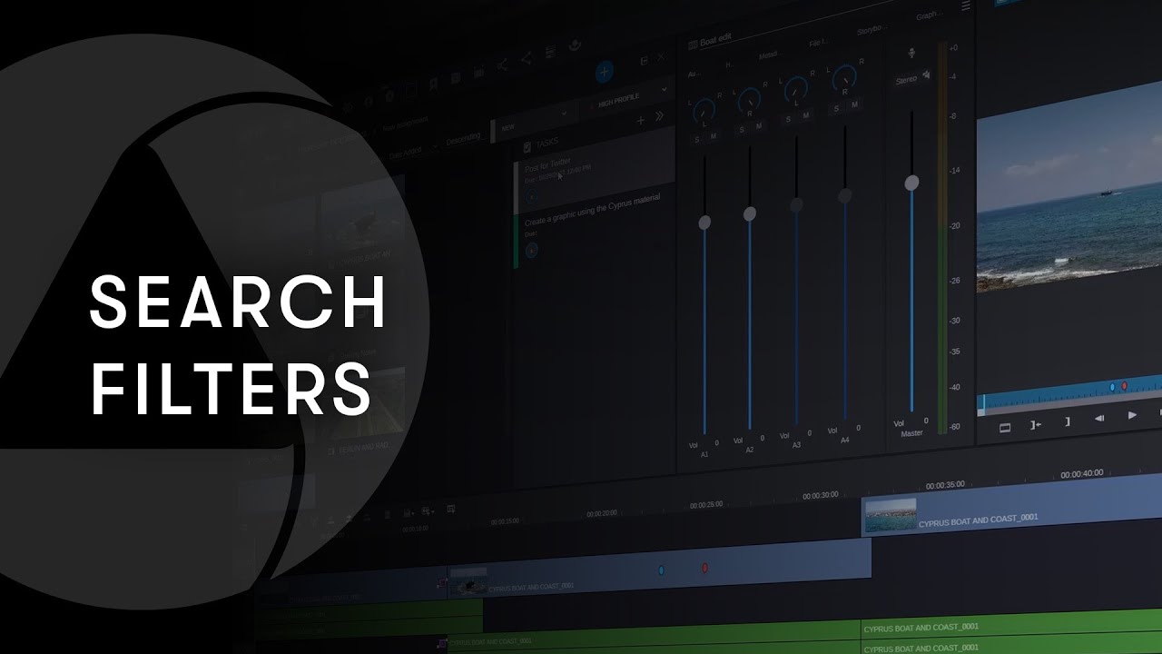 MediaCentral Quick Tips — Search Filters