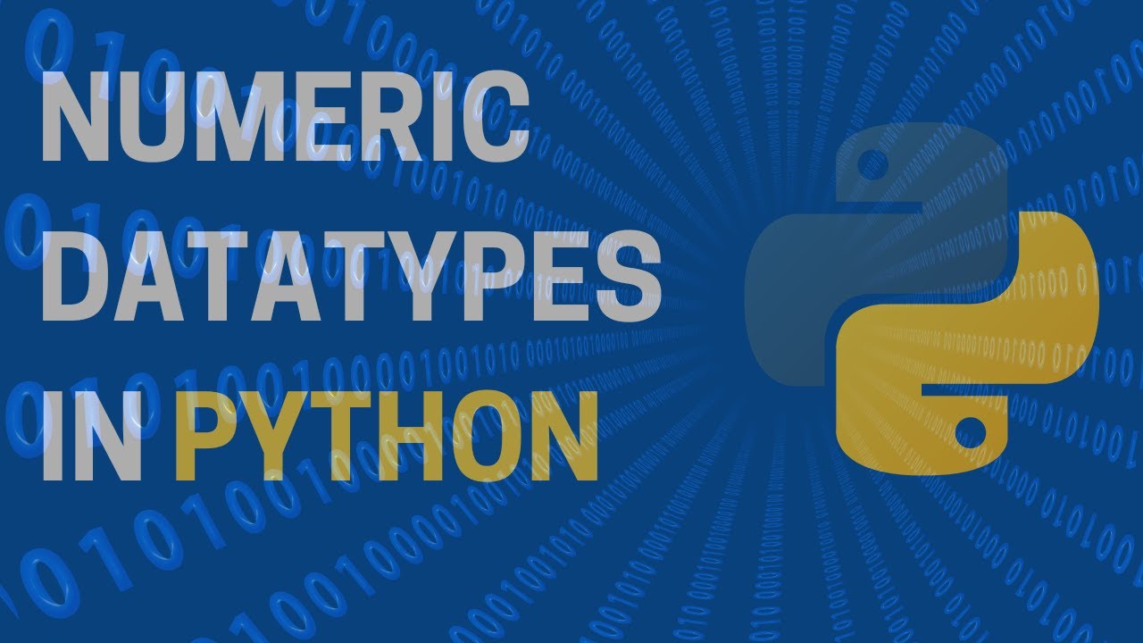 05. Python Numeric Data Types Explained | Int, Float, and Complex Numbers